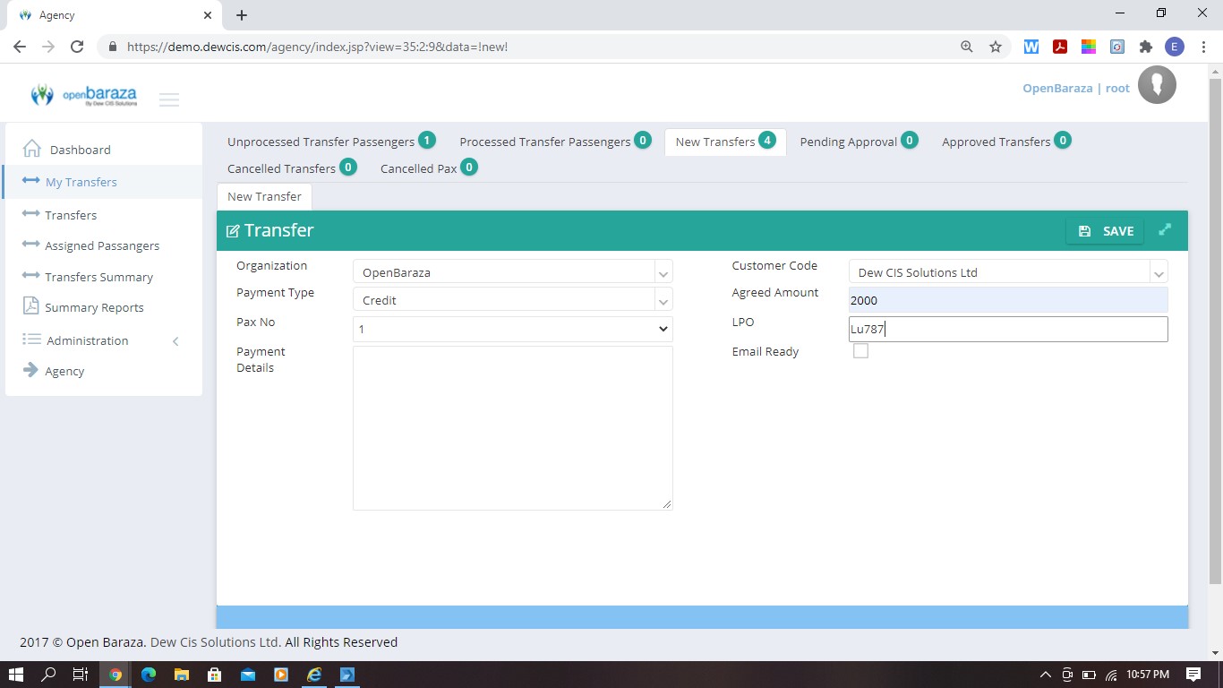 Pick N Drop - Travel Technologies by DewCIS